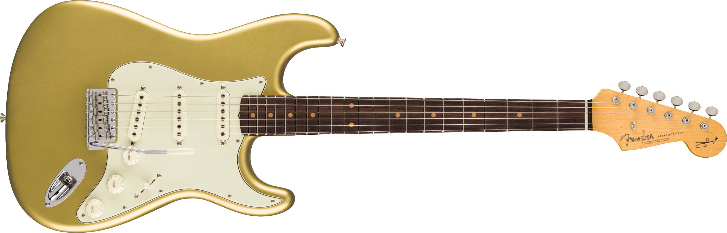 Johnny A. Signature Stratocaster® Time Capsule, Round-Laminated 3A ...
